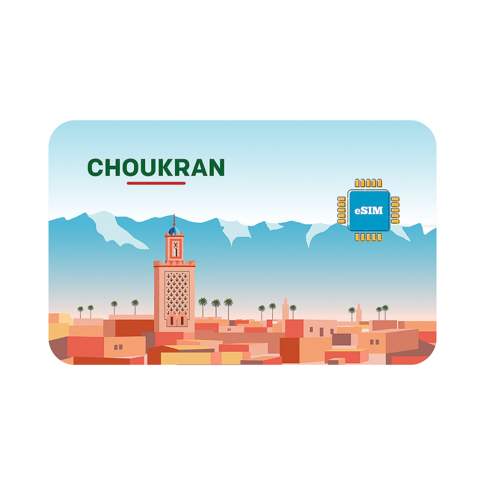 eSIM Choukran de Airalo | Conexión Instantánea en Marruecos – Telefonía_MX